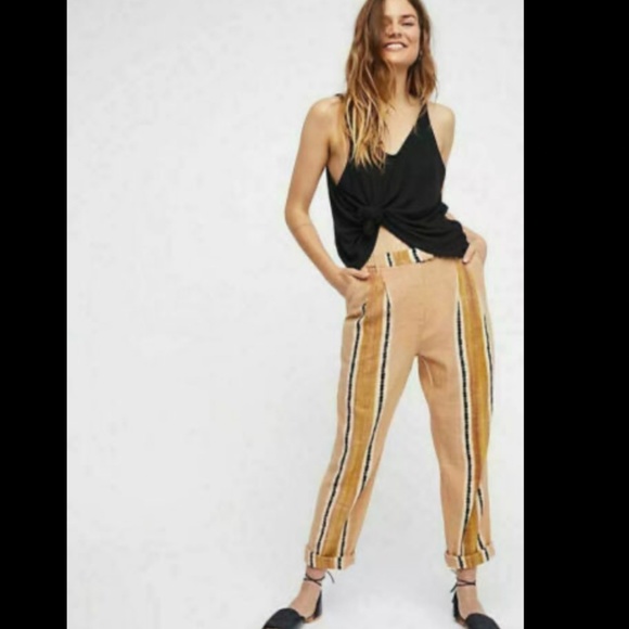 Free People | Pants & Jumpsuits | Free People Boho Out And About ...